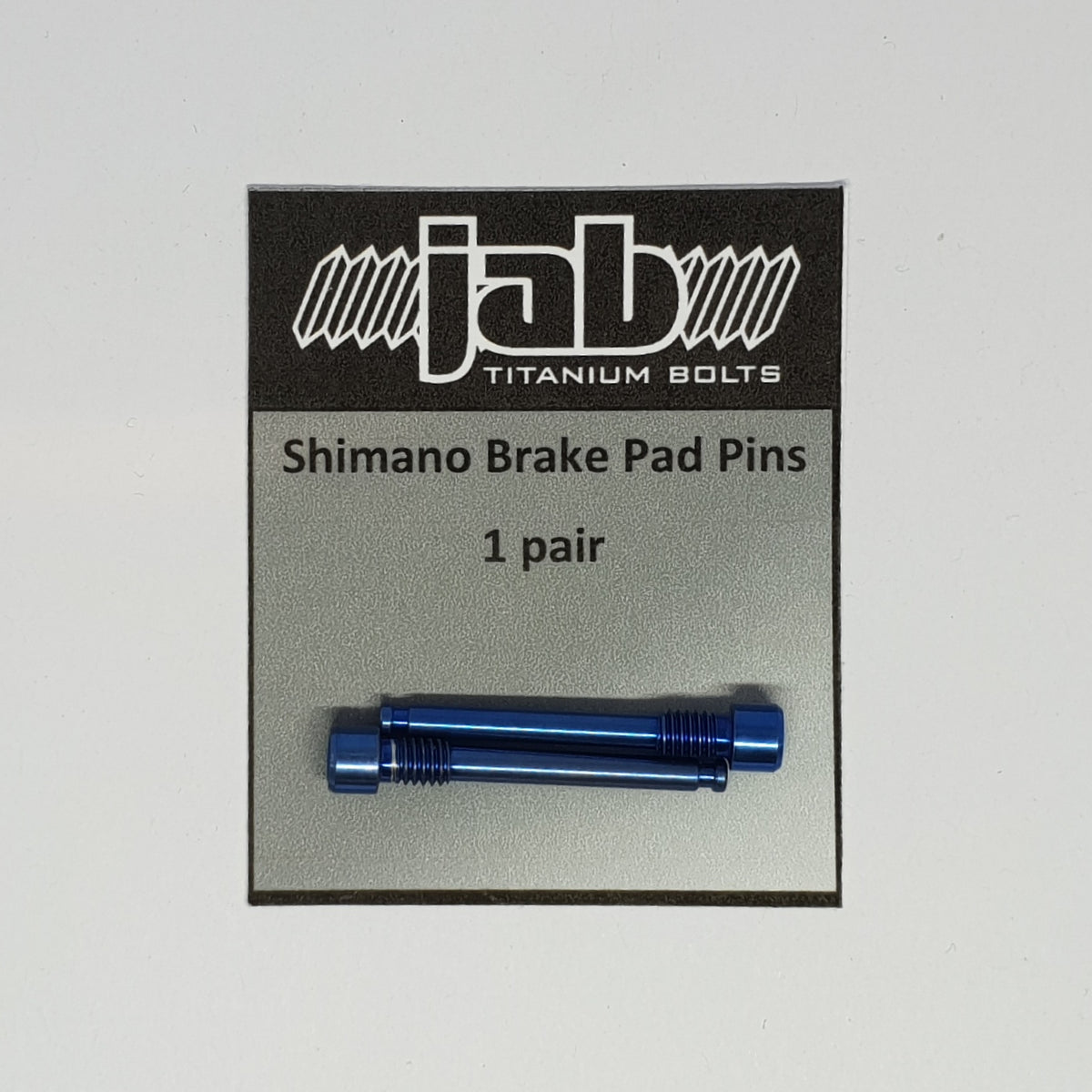 Shimano Titanium Brake Pad Pin Kit – J.A.B Titanium Bolts